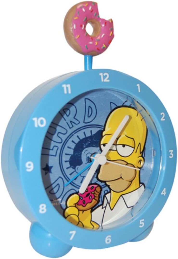 The Simpsons Topper Alarm Clock : Amazon.co.uk: Home & Kitchen