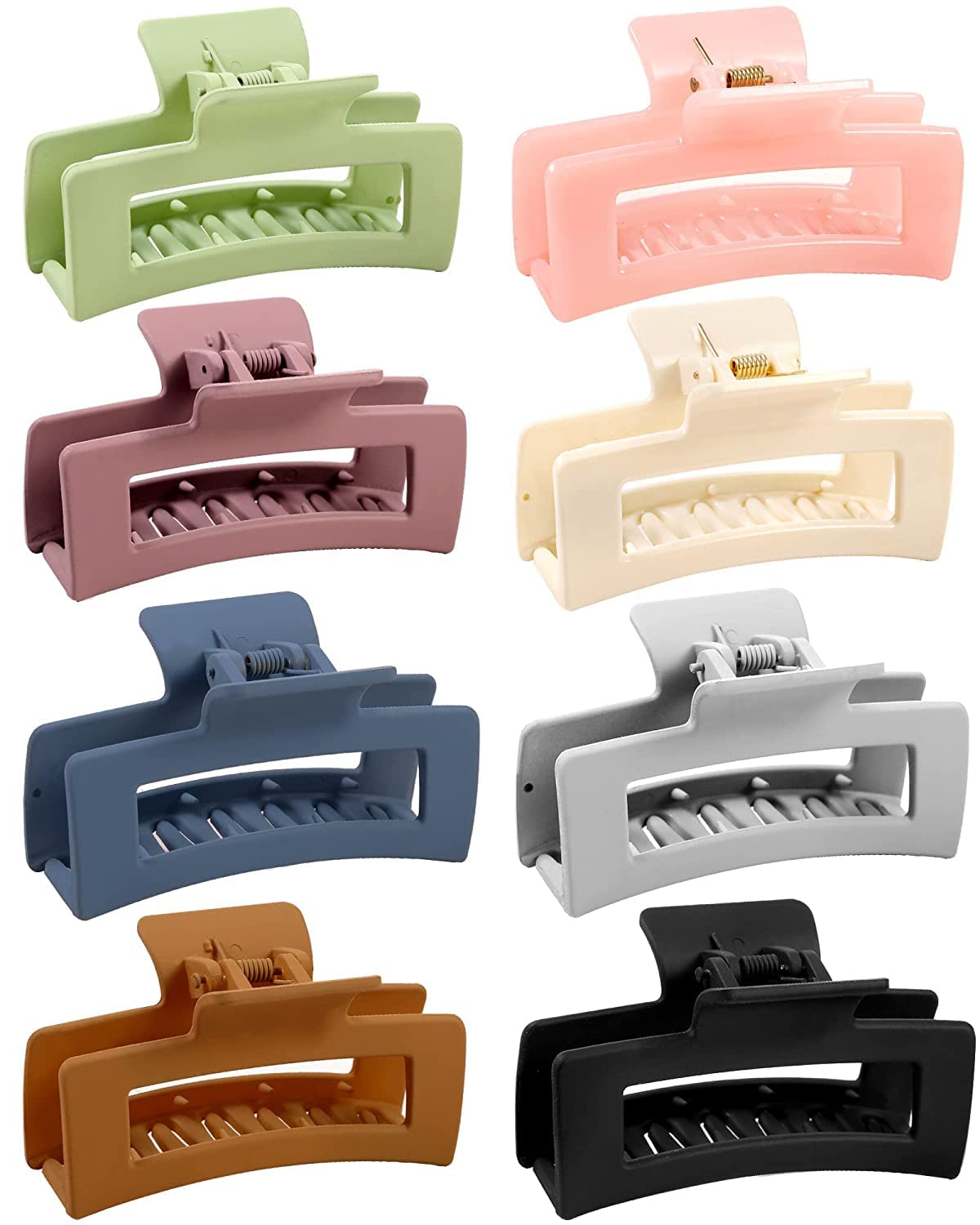 HIRE Large Hair Clutcher Claw Clips for Girls Women, 3.5 Inch Style ...