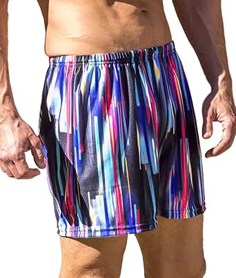 COOLTAN Men's Tan Through Swim Trunks, Rio, Size Large | Amazon.com