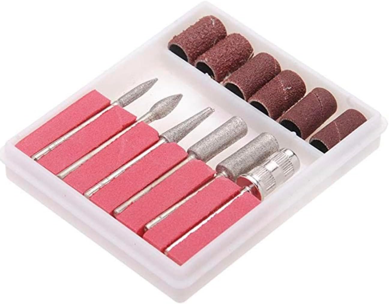 Amazon.com: SIGNI 6Pc Nail Drill bits Set,Professional Nail Art Tools ...