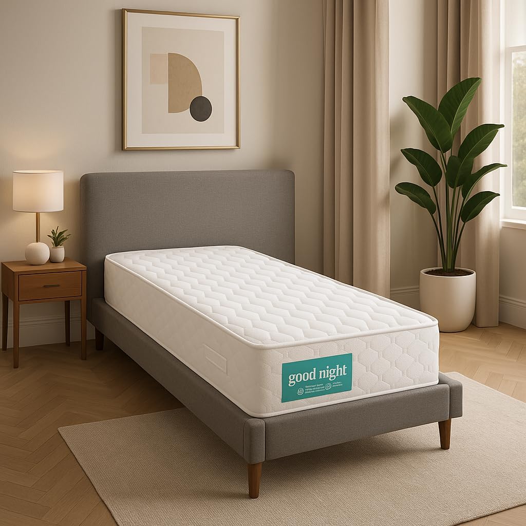 Nuits D'or Goodnight Mattress 90 x 200 cm – Density 35 kg/m3 – Height ...