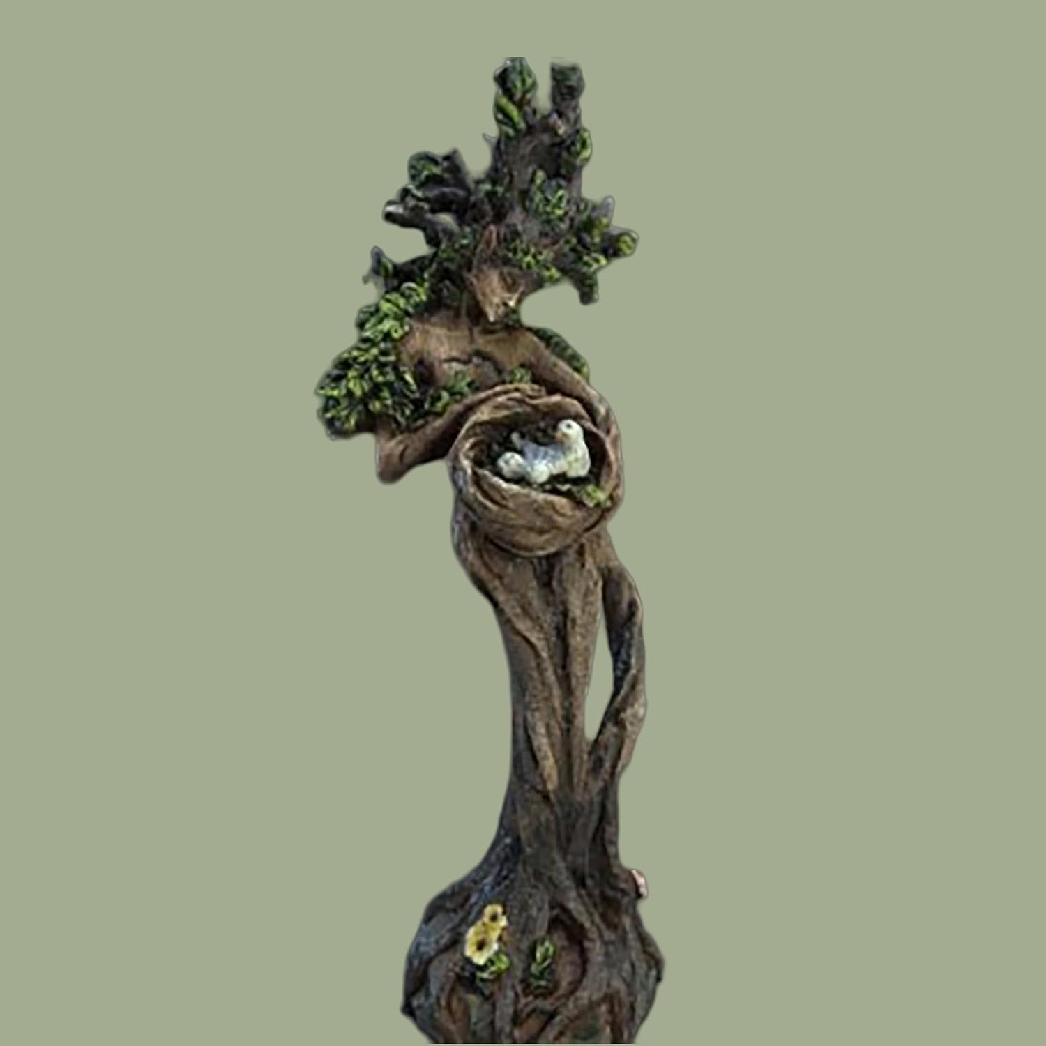 cenryusa Forest Goddess Statue Forest Celtic Greenman Tree Woman Gaia ...