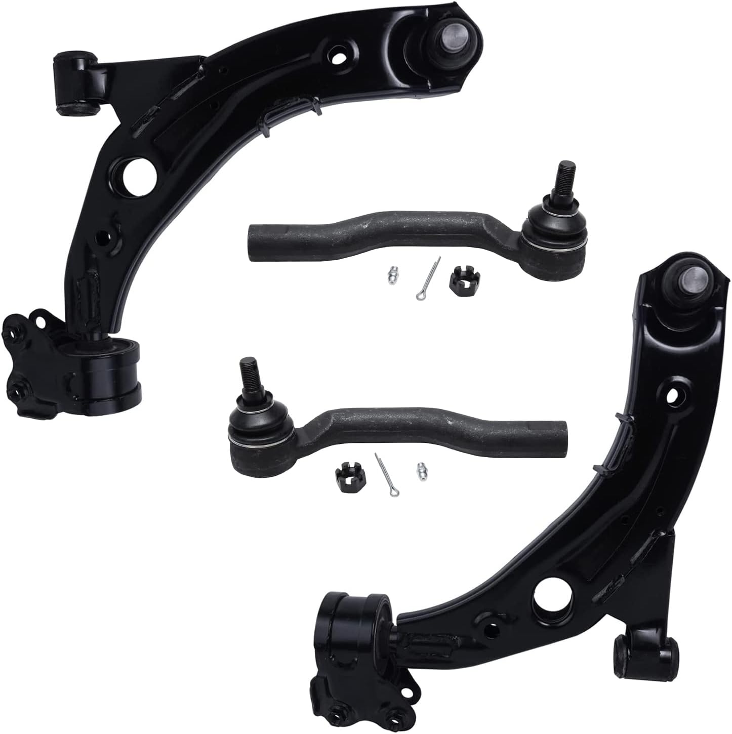 Amazon.com: Detroit Axle - 8pc Front End Control Arms Kit for 2015 2016 2017 Chrysler 200, 2 ...