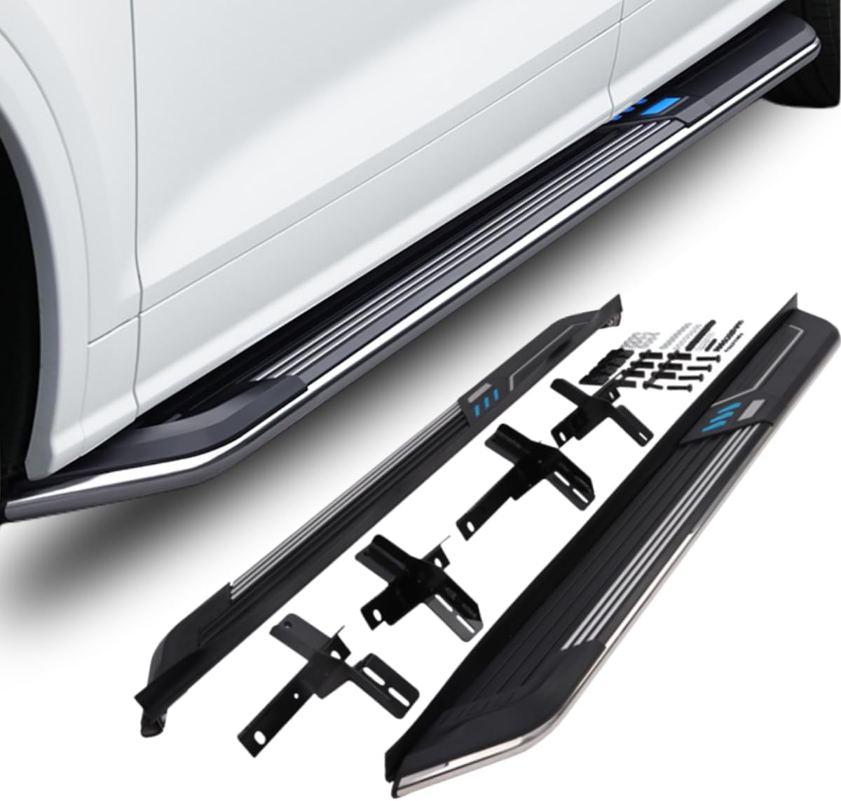 Amazon.com: TAC Side Steps Running Boards Fit 2020-2024 Toyota ...