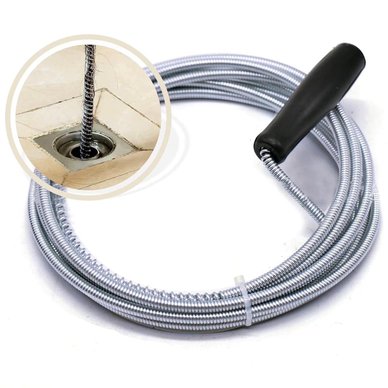 FAMOUS SHOP Drain Cleaner Wire Spring Drainage Block Remover Machine ...