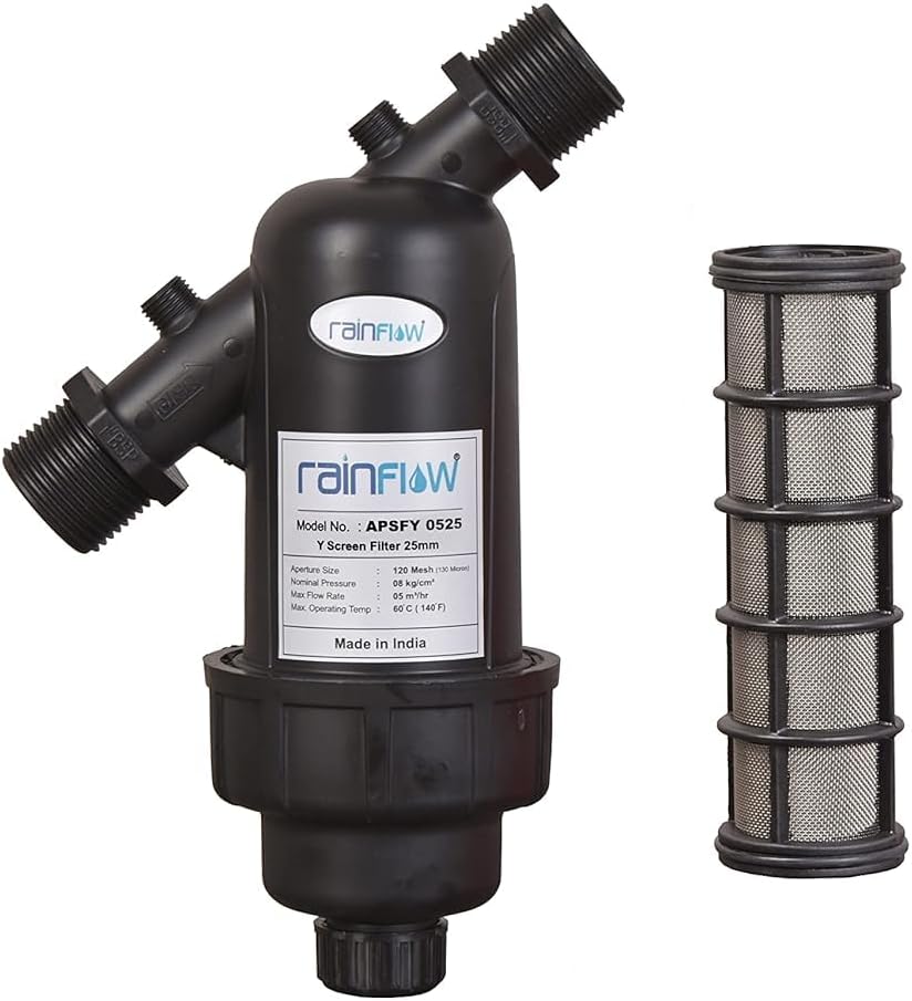 Rainflow Water Tank Filter | Y-Type Screen Filter Also for drip ...