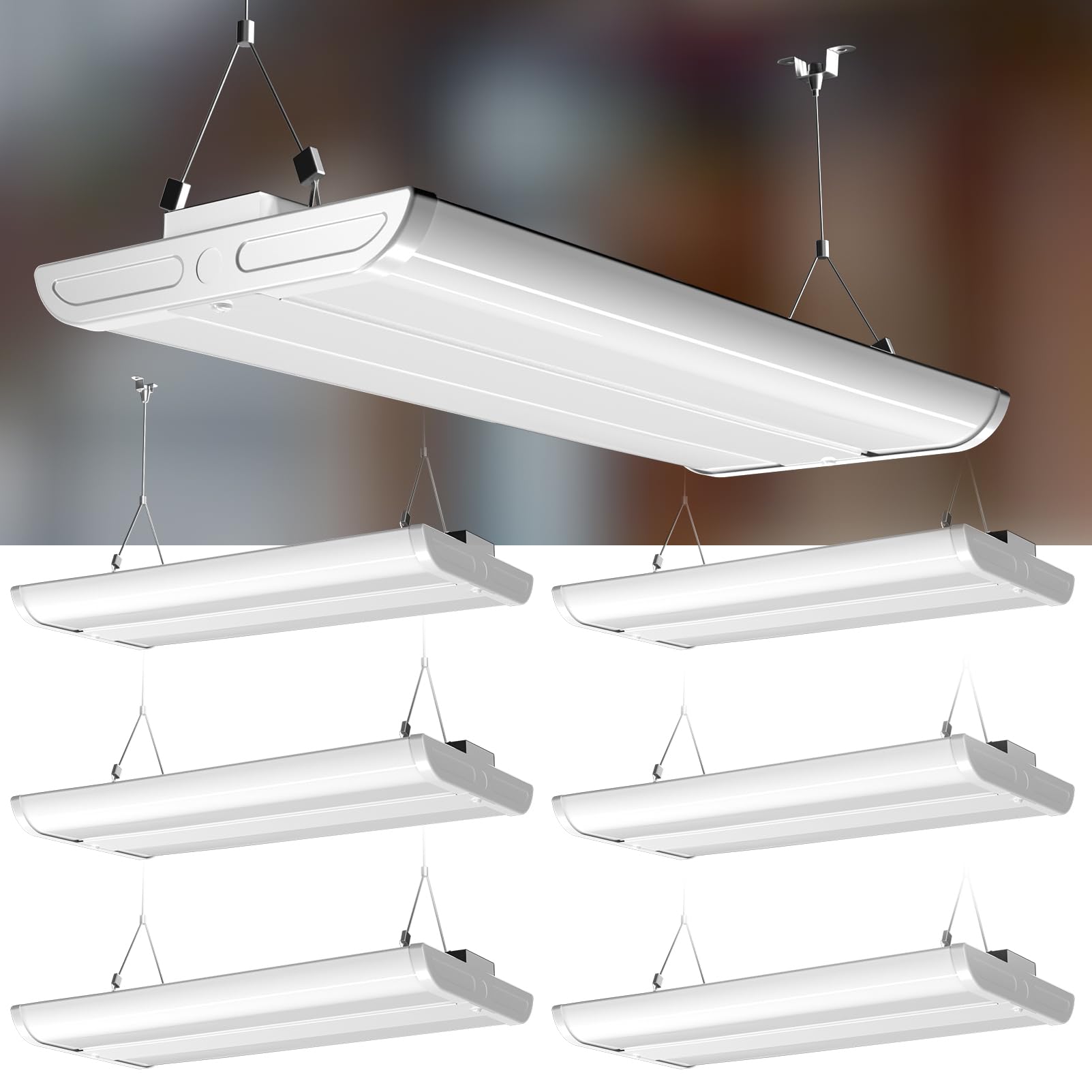 Snapklik.com : 2FT LED High Bay Shop Lights, 100-277V Driver Equipped ...