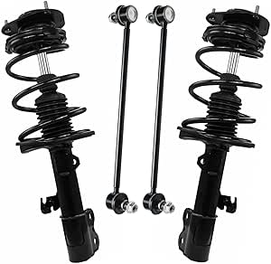 Amazon.com: Detroit Axle - Front Struts Sway Bars for Toyota 2000-2005 ...