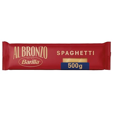 Barilla Pasta Al Bronzo Spaghetti 500g I Nudeln aus Bronze-Formen ...