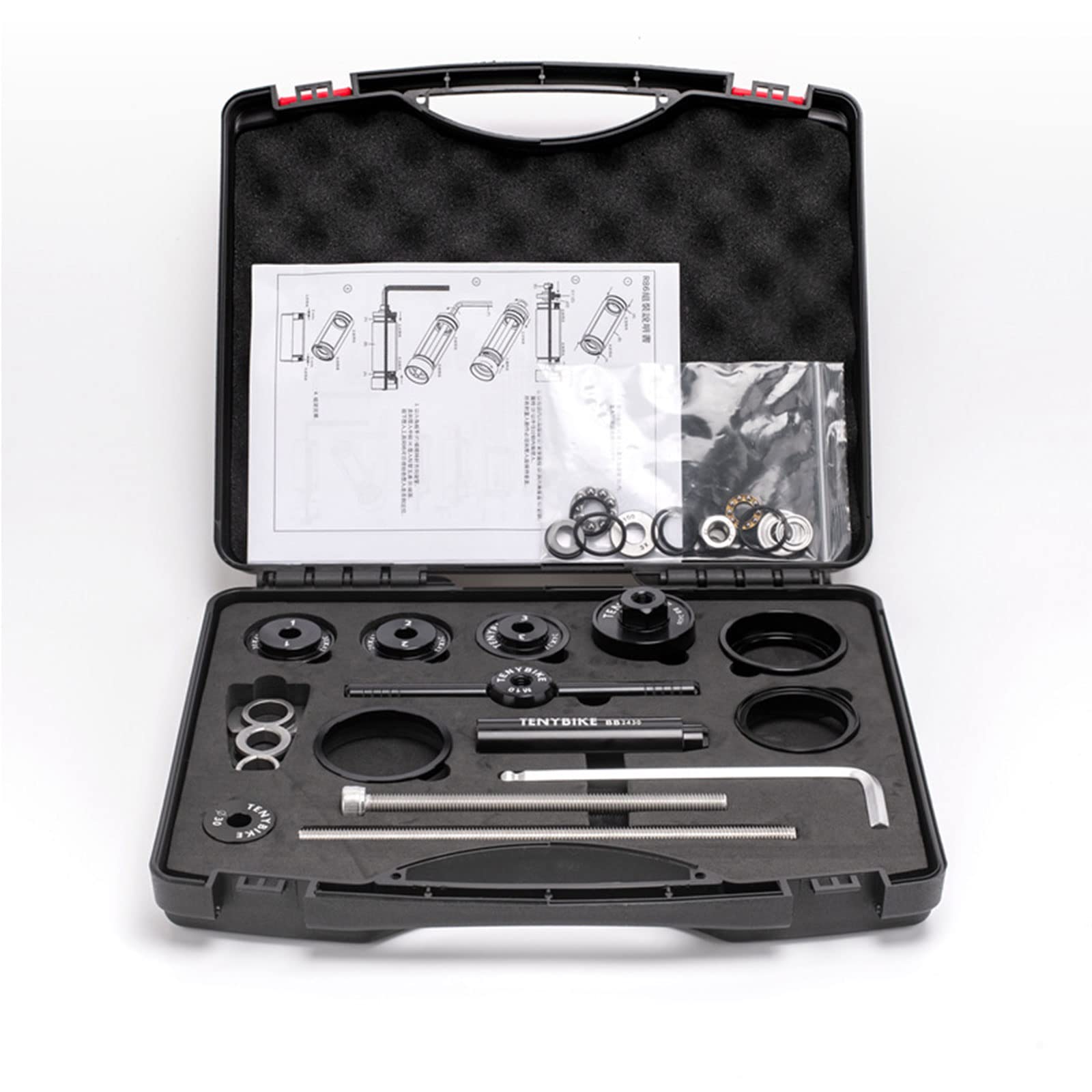 Amazon.com: Bicycle Press-Fit Bottom Bracket Static Installation and ...