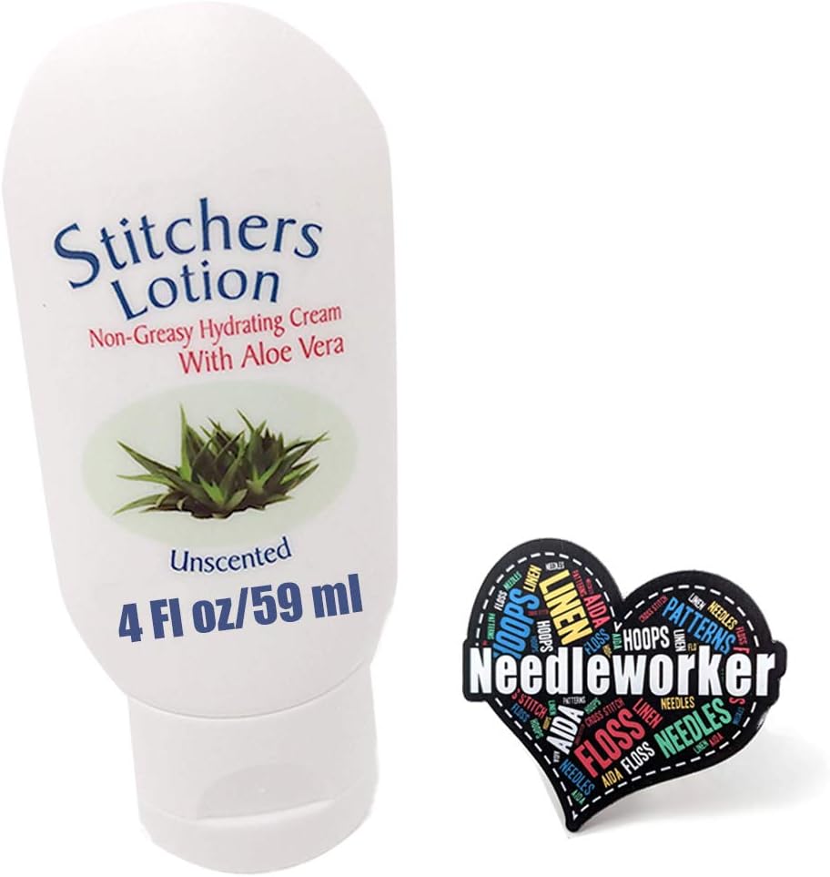 Amazon.com: ThingamaJungle Stitcher's Lotion - Unscented, 4 oz. Tube ...