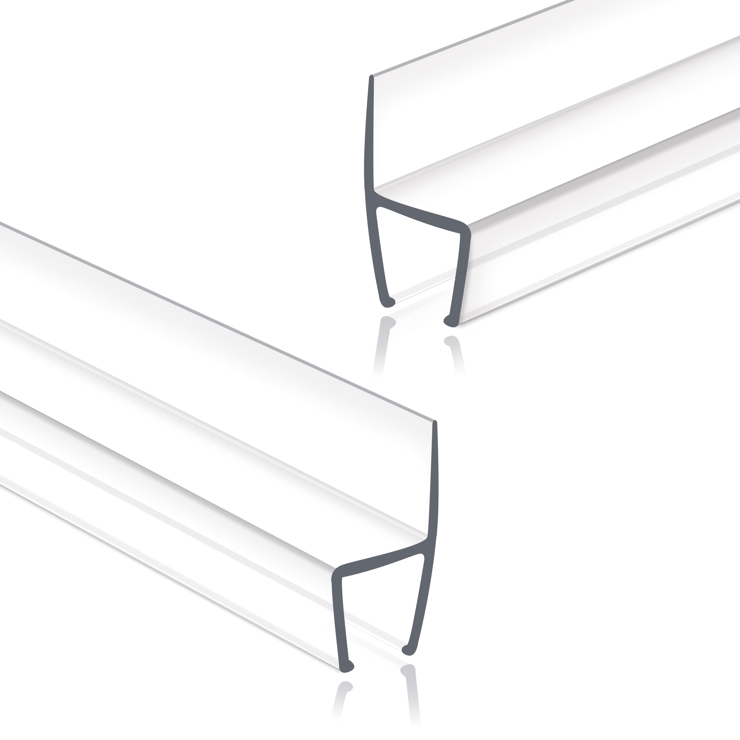 Snapklik.com : Dzhuywer Frameless Shower Door Seal Strip 2 Pack X 78 ...