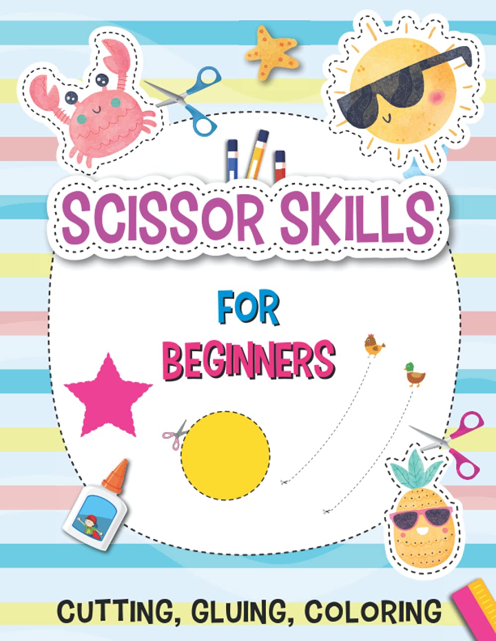 Buy Scissor Skills for Beginners: My First Cutting Practice Activity ...