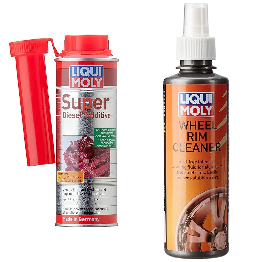 Liqui Moly - LMSD Super Diesel Additive (200 ml) & Liqui Moly Rim ...