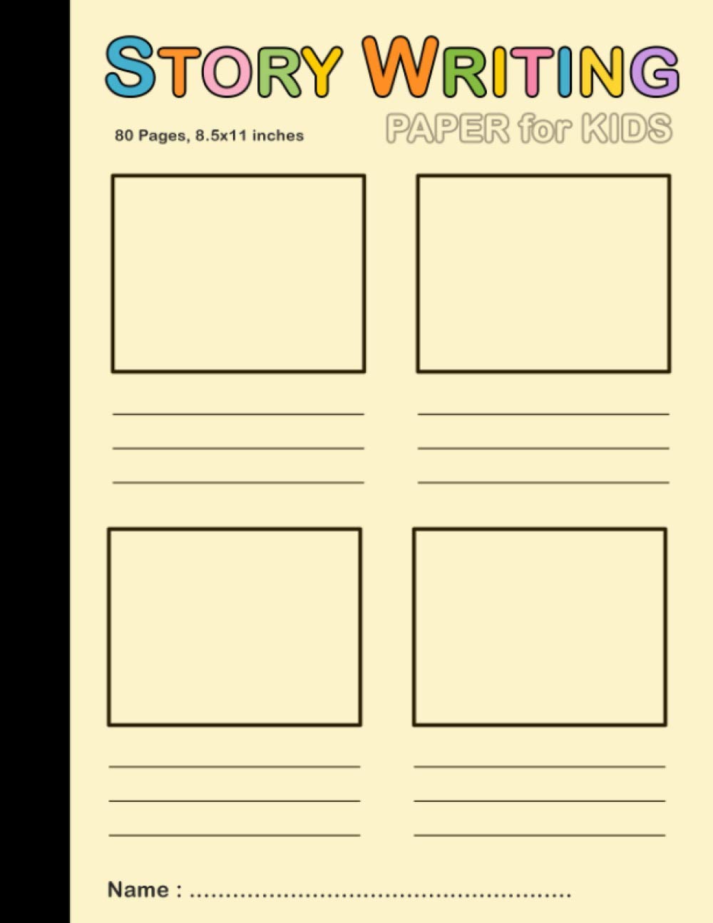 Kindergarten Story Writing Paper