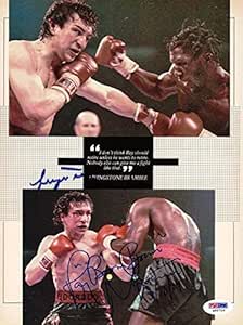 Ray Mancini & Bramble Autographed Signed Magazine Page Photo #Q95710 ...