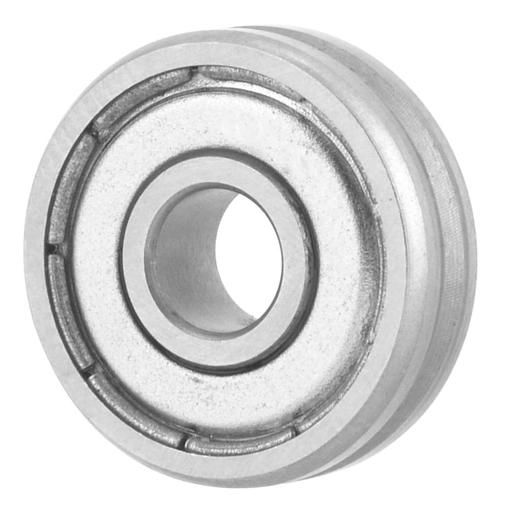 Buy Pulley Guide Wheel Bearing, Steel High Speed V Groove Guide Bearing ...