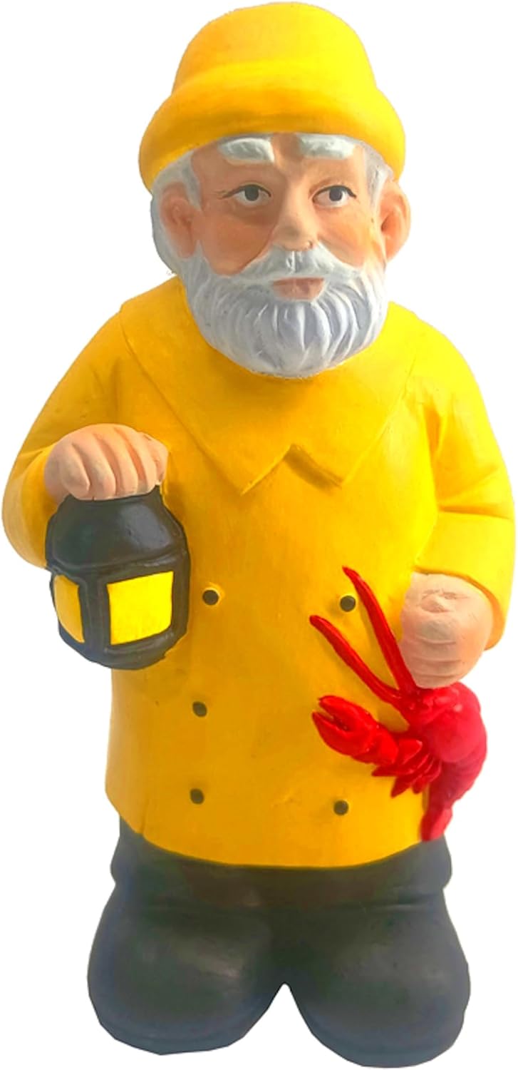 Amazon.com: The Bridge Collection Sea Captain Figurine - Yellow Suit ...