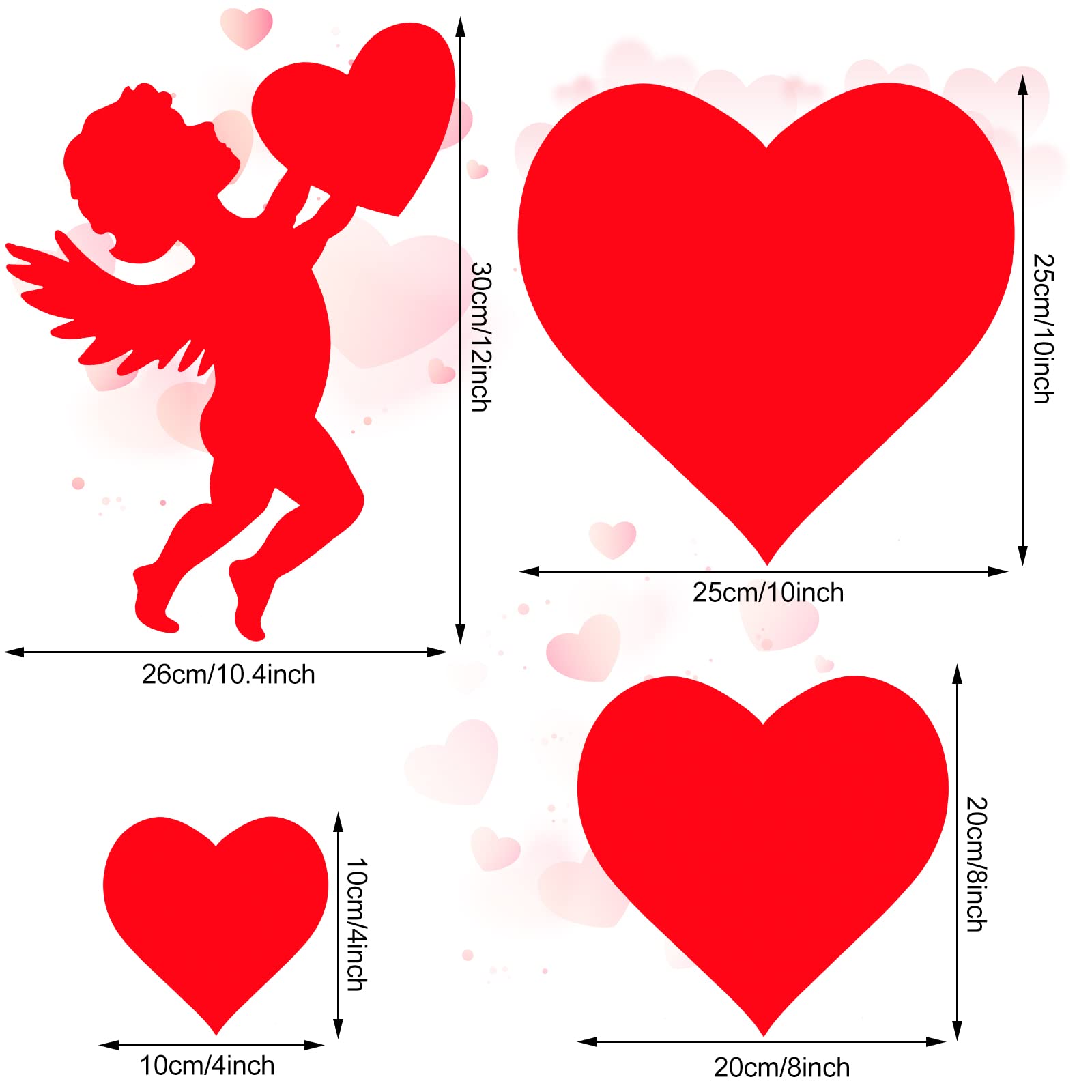 Valentine Cupid Cut Out Pattern Printable Cupid Stickers Primary