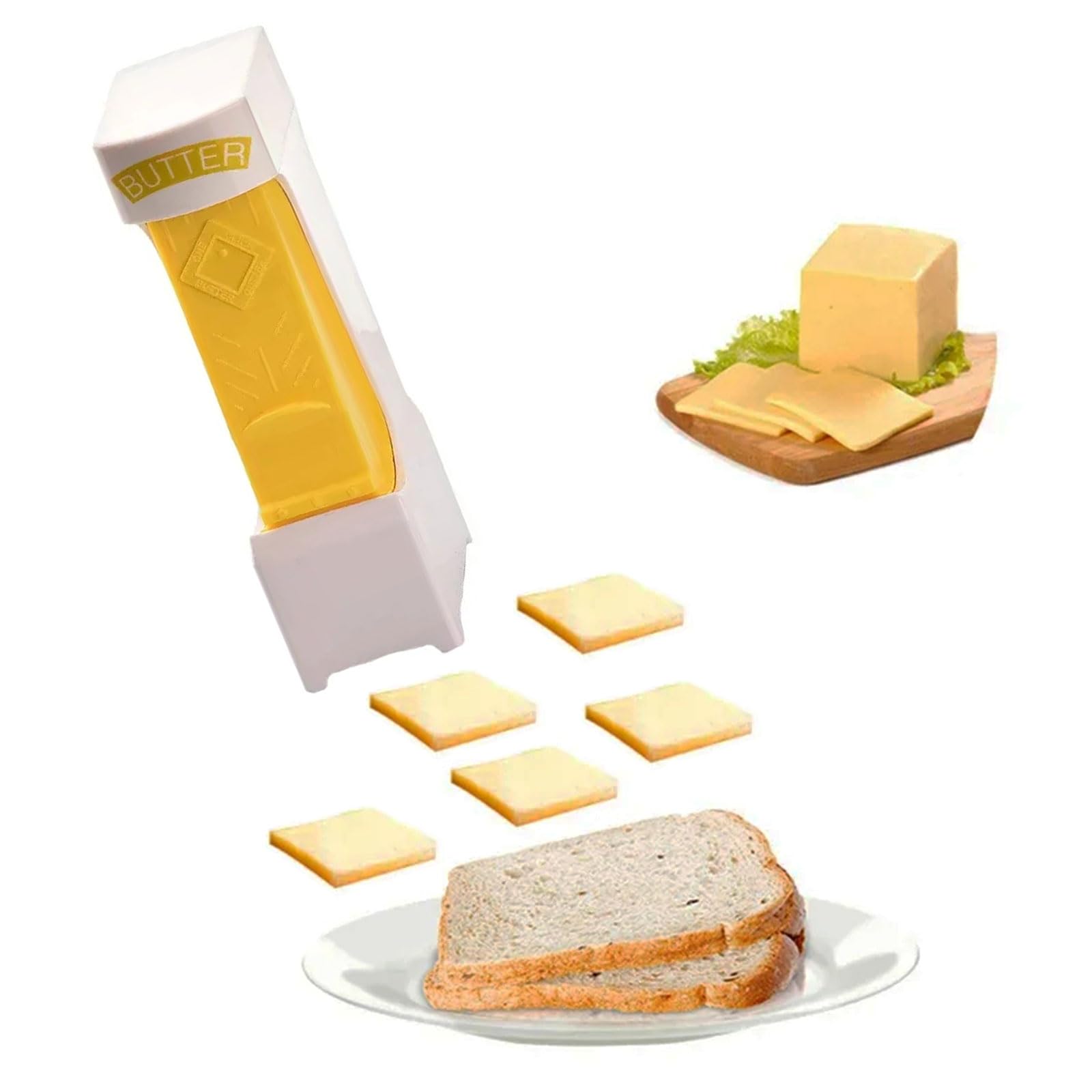 Handheld Butter Cutter Slicer,Stick Butter Cutter with Stainless Steel ...
