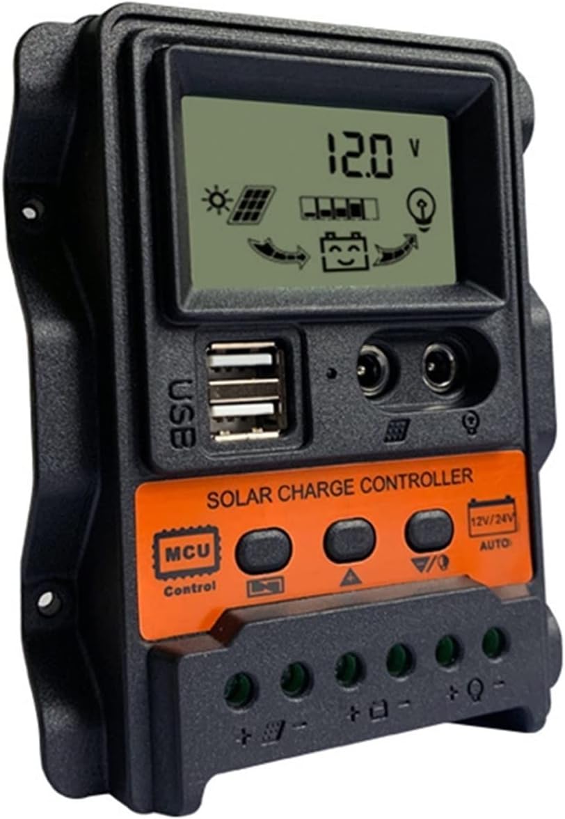 Solar Charge Controller 12V/24V Solar Controller MPPT 30A 20A 10A Solar ...