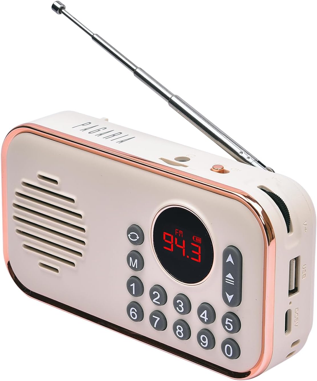 Philips Audio RL205/94 with MW/SW/FM Bands, 450mW RMS Sound Output ...