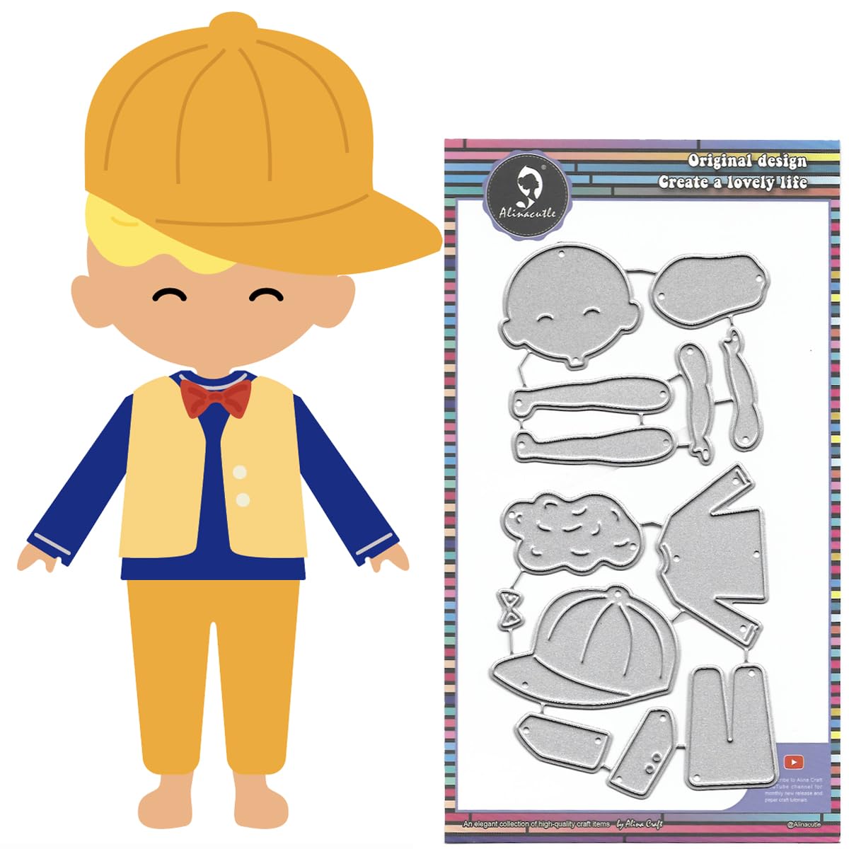 Boy Paper Doll Outline