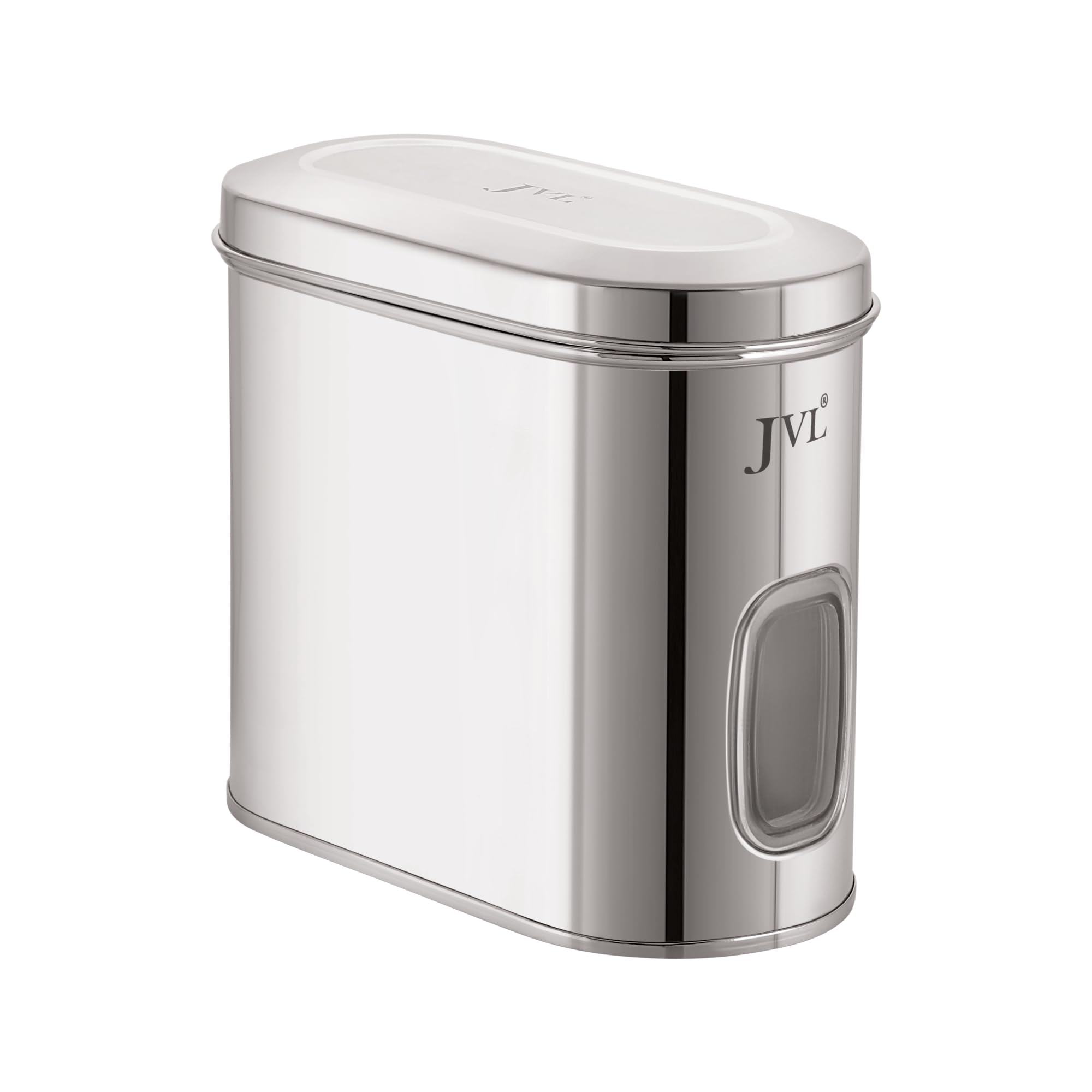 Buy JVL Stainless Steel Kitchen Storage Container, Capsule Shape Galaxy ...