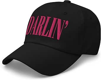 RIVEMUG NG Darlin' Embroidered Curved Bill Cap Relaxed Fit Low Crown ...