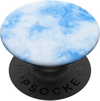 Amazon.com: Light-Blue-Marble-Effect - White-Blue-Marbled-Design ...