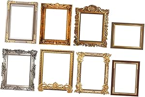 Amazon.com - HOMSFOU Vintage Photo Frames Wall Stickers 8pcs Family ...