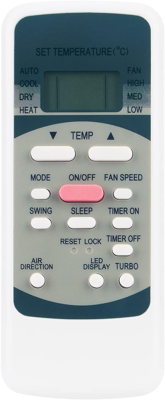Amazon.com: R51M/E Replace Remote Compatible with Midea Air Conditioner ...