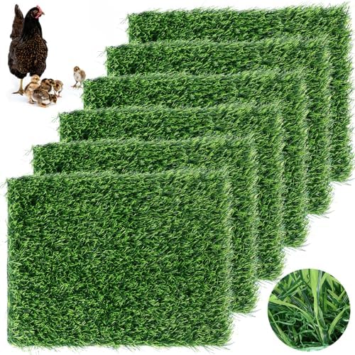 Amazon.com: Lemecima 6 Pack 12"x12"x1.2" Chicken Nesting Pads for ...