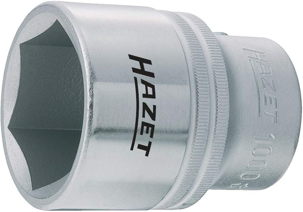 HAZET 1000-60 88 mm 6-Point Hexagon Profile Socket - Chrome-Plated ...