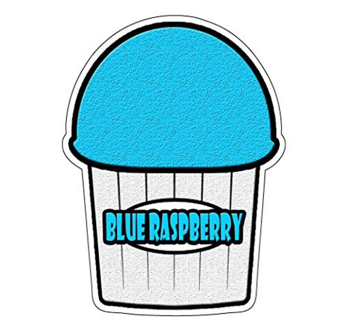 Cartoon Blue Raspberry