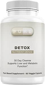 Amazon.com: Pure Detox | 30 Day Cleanse | 60 Plant Based Capsules ...