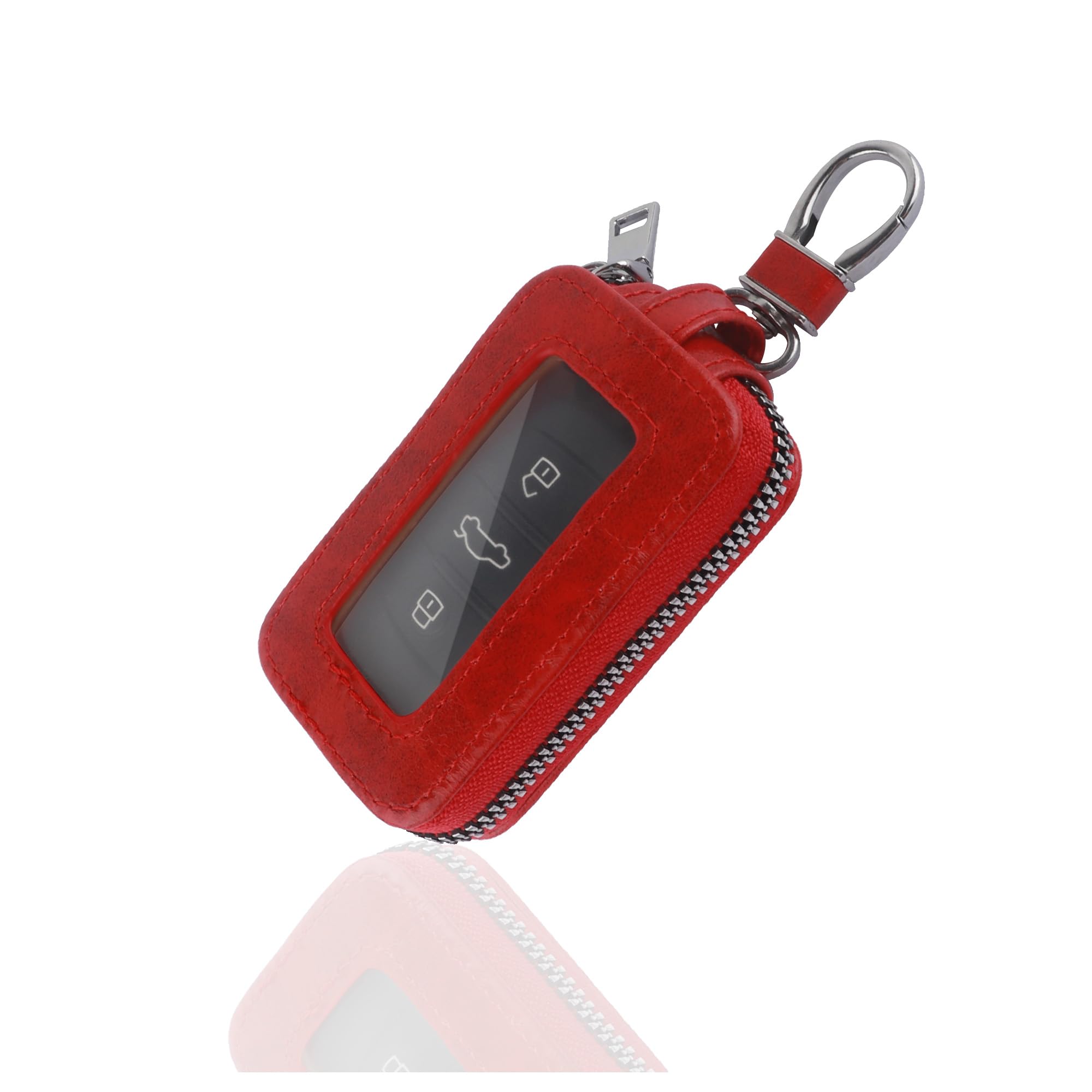 Amazon.com: Car Key Fob Cover,Universal Key Fob Case with Keychain ...