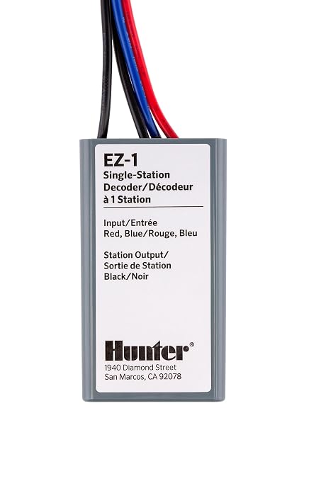 Amazon.com : Hunter EZ-1 Single Station Decoder with LED Status Light ...