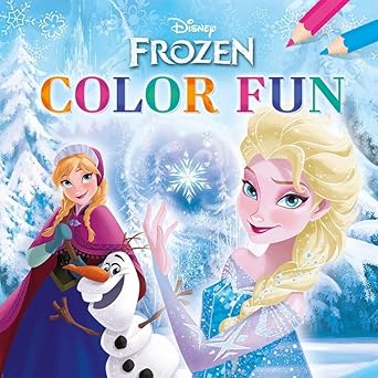 Disney Color Fun Frozen : Amazon.co.uk: Books