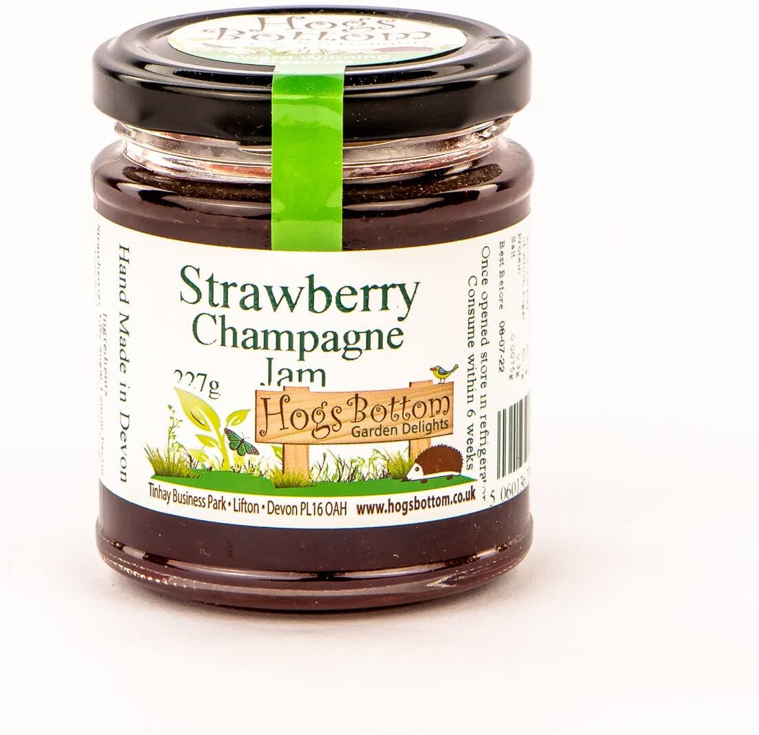 Hogs Bottom Strawberry Champagne Jam 227g : Amazon.co.uk: Grocery