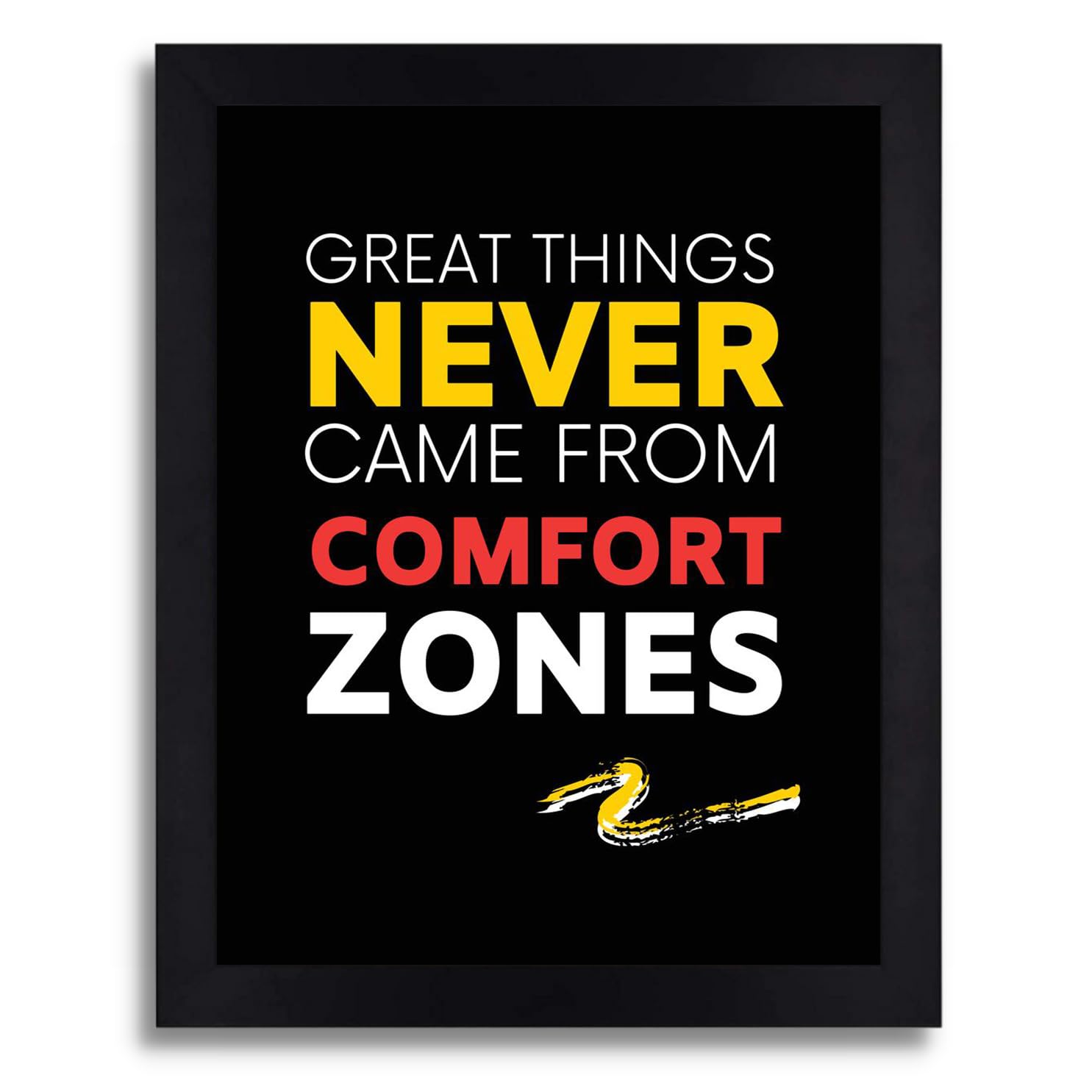Interio Crafts Great Things Never Come From Comfort Zones Motivational ...
