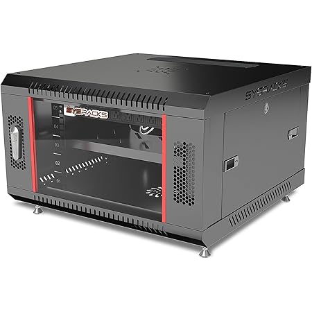 Amazon.com: Server Rack - Wall Cabinet - 6U Wall Mount Rack Enclosure ...