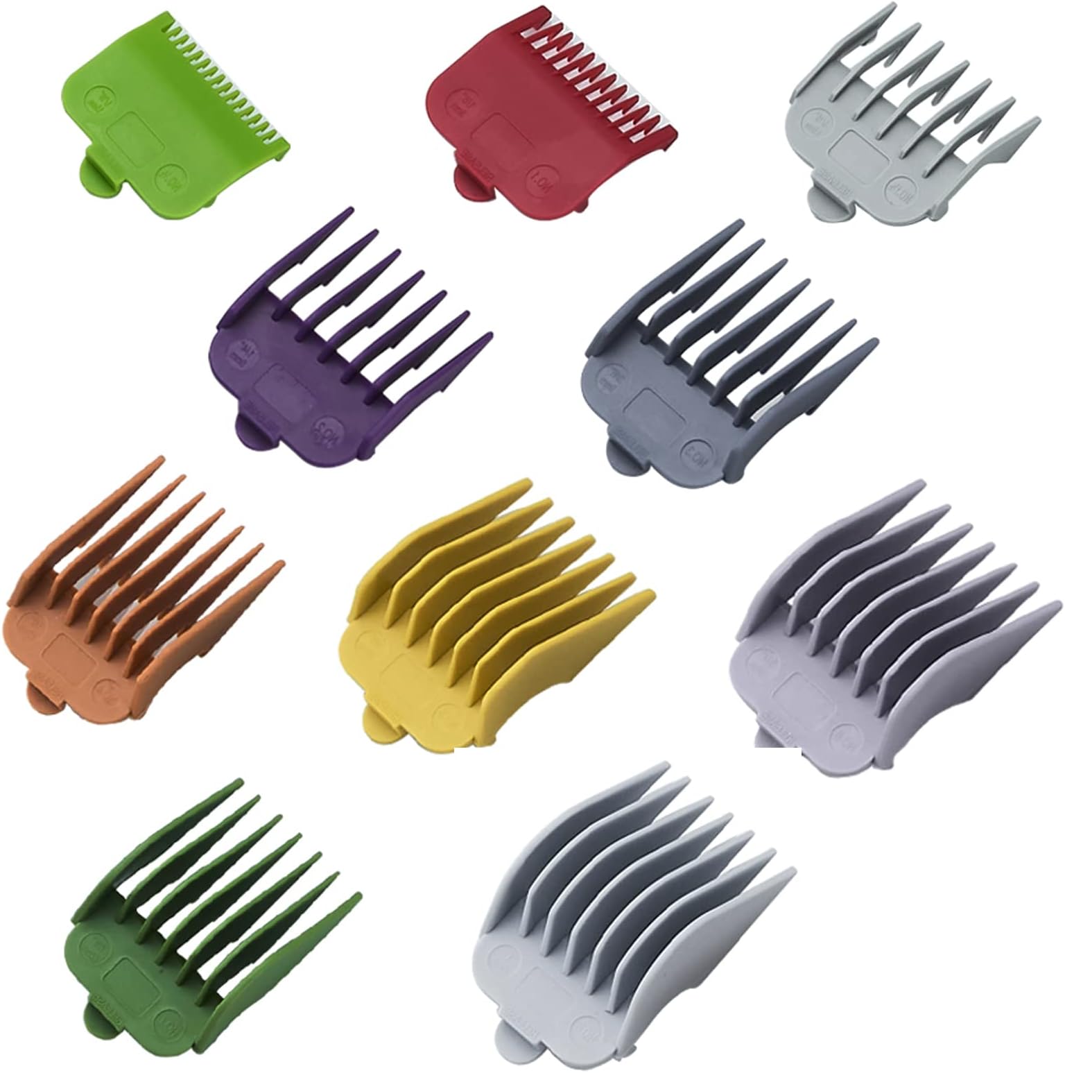 Amazon.com: Andis Snap-On Blade Attachment Combs - Suitable for Hair ...