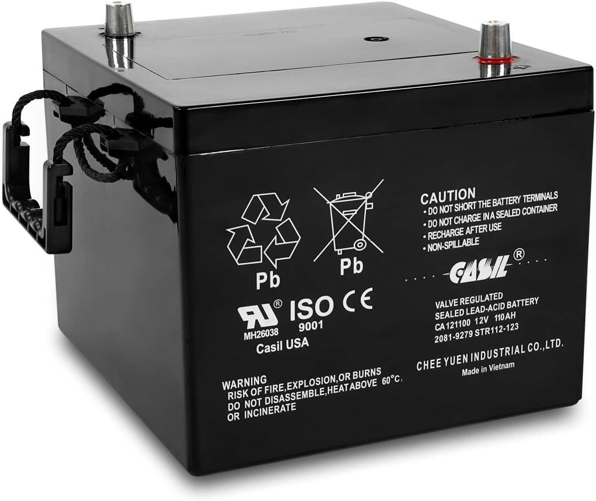 Amazon.com: Casil Simplex 2081-9279 12V 110Ah Battery – High ...