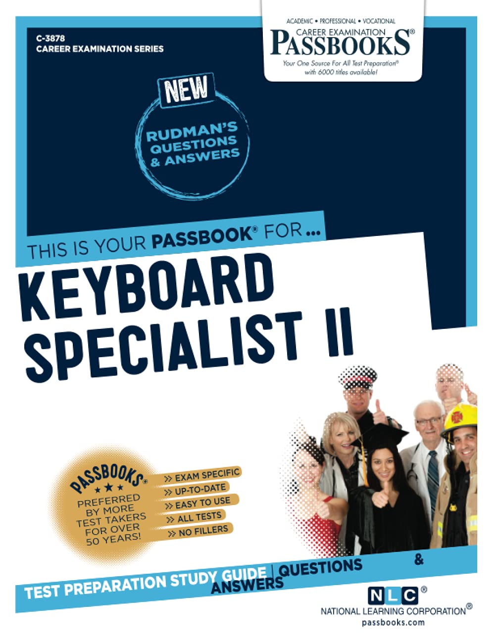 Keyboard Specialist II: Passbooks Study Guide (Career Examination ...