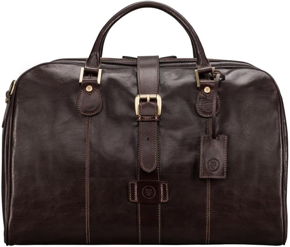 Amazon.com | Maxwell Scott - Luxury Mens Womens Leather Carry-On Cabin ...