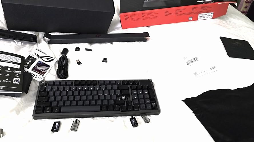 ASUS ROG Azoth 96 HE Hall Effect Wireless Gaming Keyboard - 96% Full ...