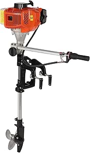 Amazon.com: 2.5HP 2-Stroke Outboard Engine Petrol Boat Engine, Outboard ...
