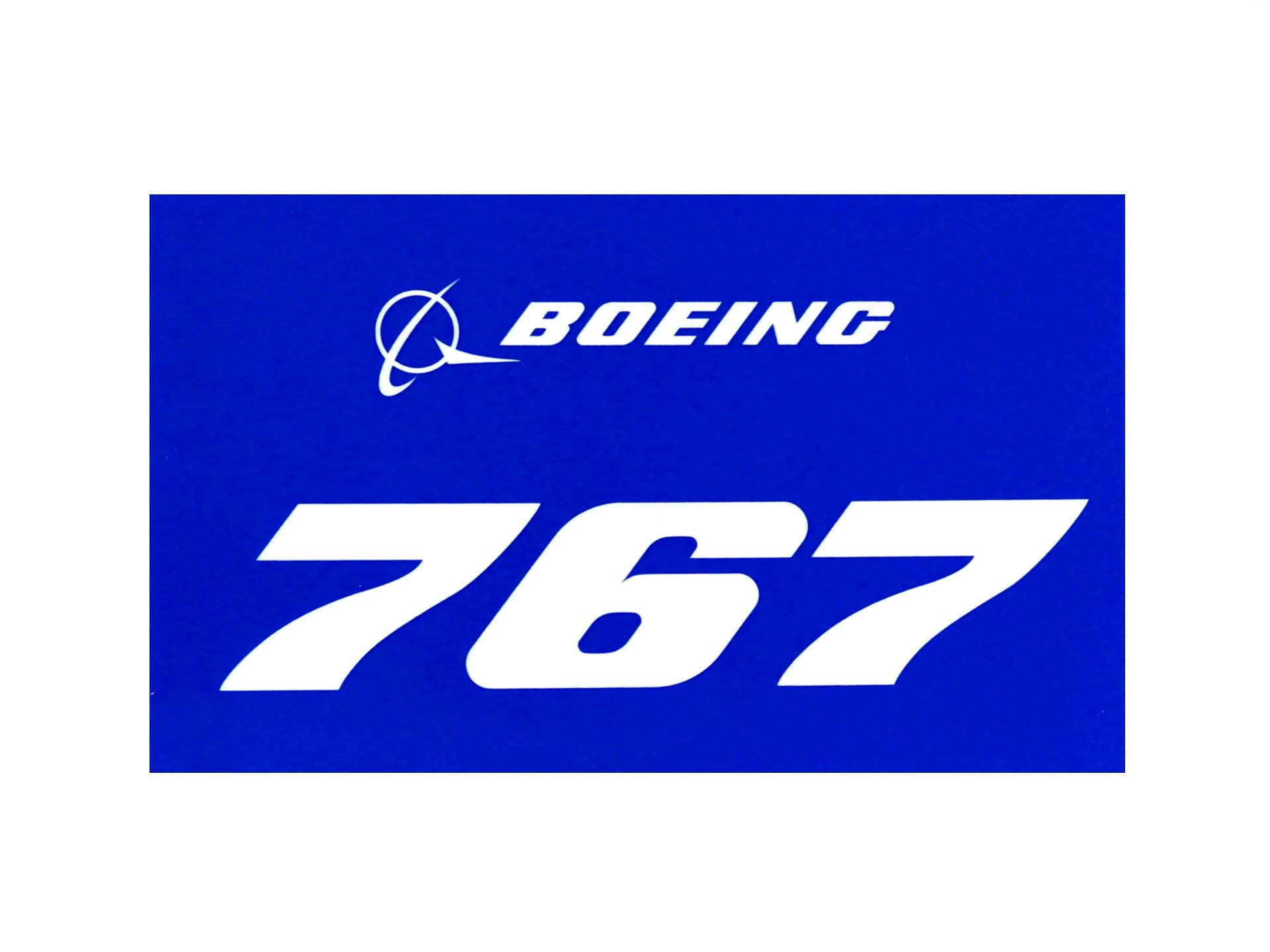 Amazon | (ボーイング) BOEING 767 ブルー ステッカー | デカール 通販