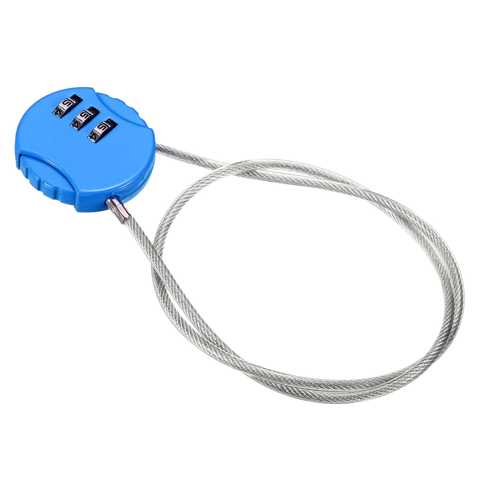 PATIKIL Combination Lock 20 Inch, 3 Digit Outdoor Waterproof Code ...